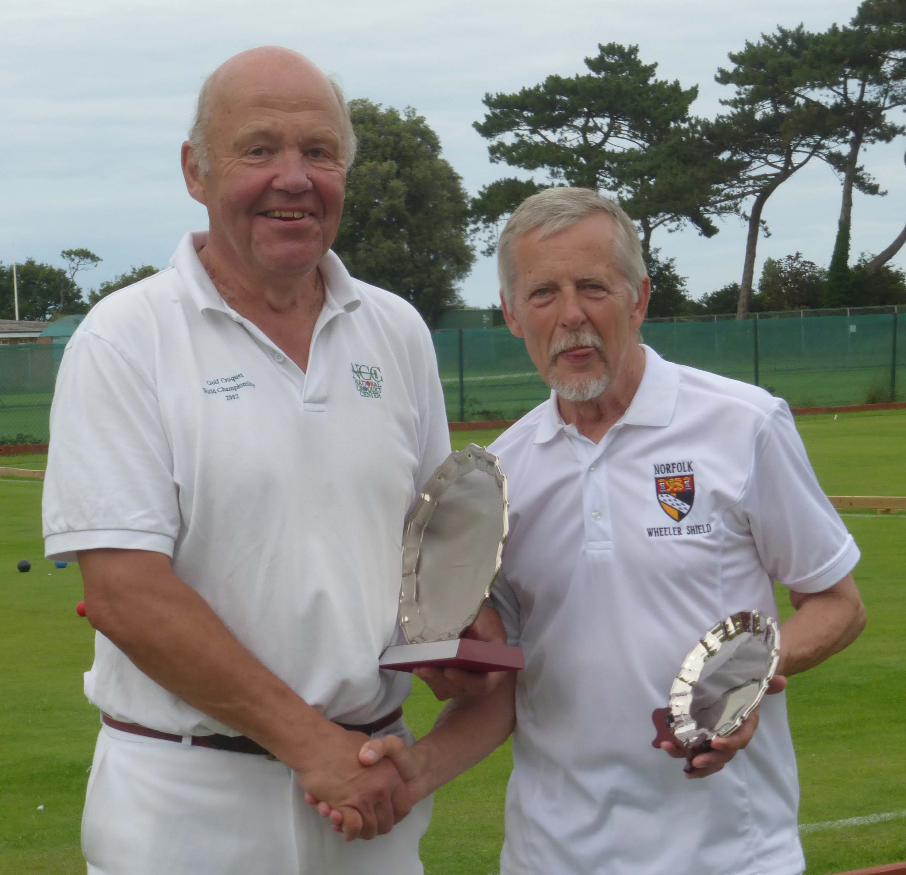 CAGO Winner C Sheen & R-Up D Thirtle-Watts